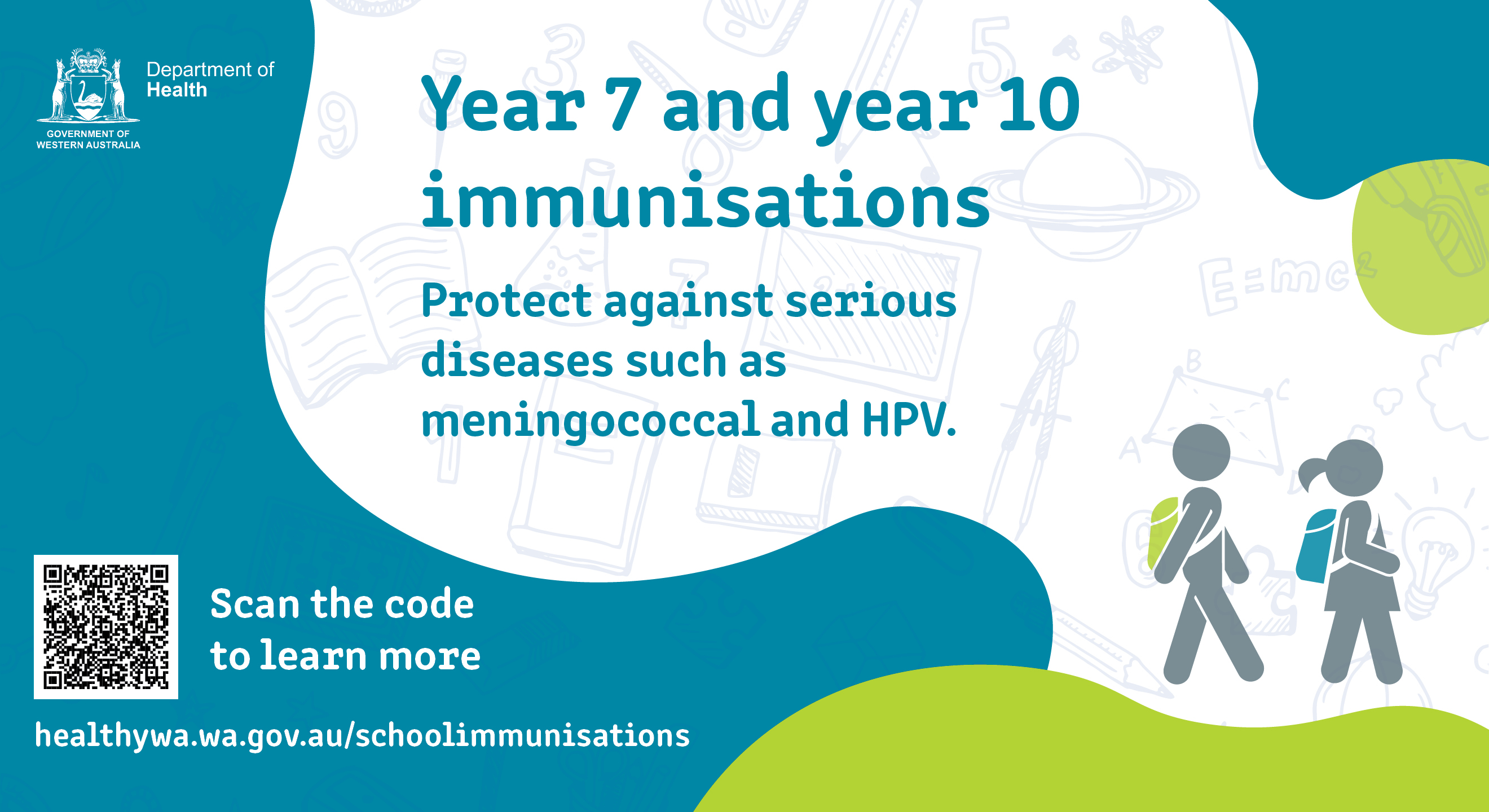 School-based immunisation program campaign