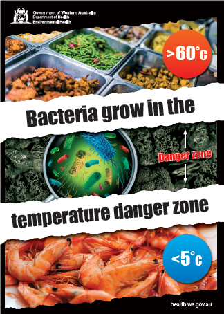 Food safety posters and stickers